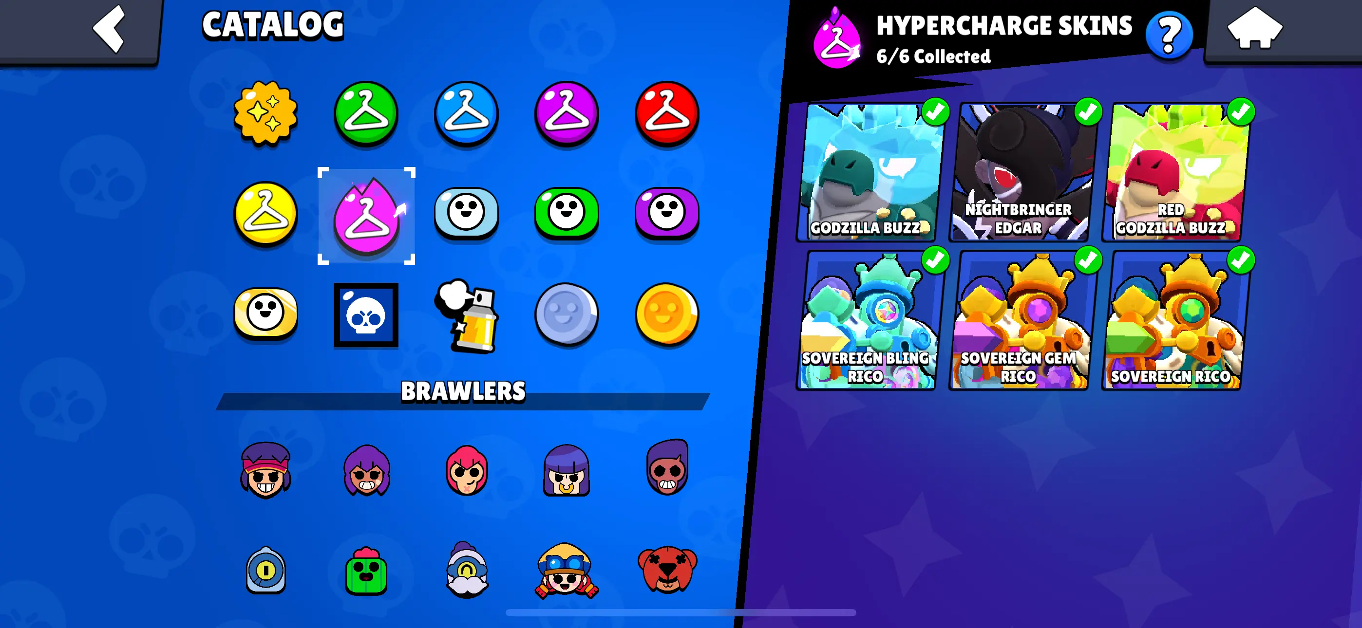 Kaufen Sie BRAWLERS 84/88🔥TROPHY 38528🔥MAX BRAWLERS 19 [ HYPERCHARGED ...