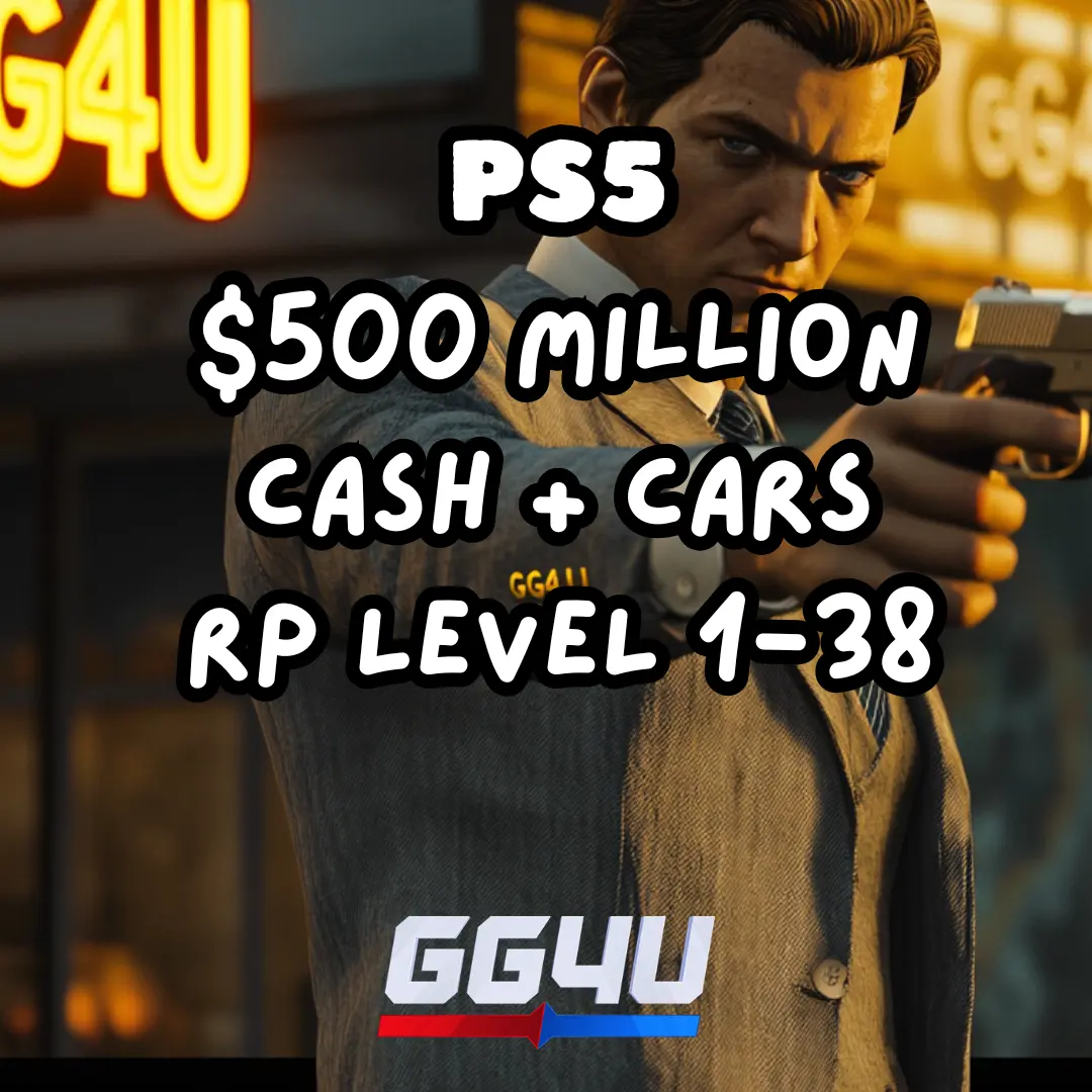 购买 PS5 Modded GTA 5 Online Account 🌠 $504.2 Million 💸 + 🚜 Cars | RP ...