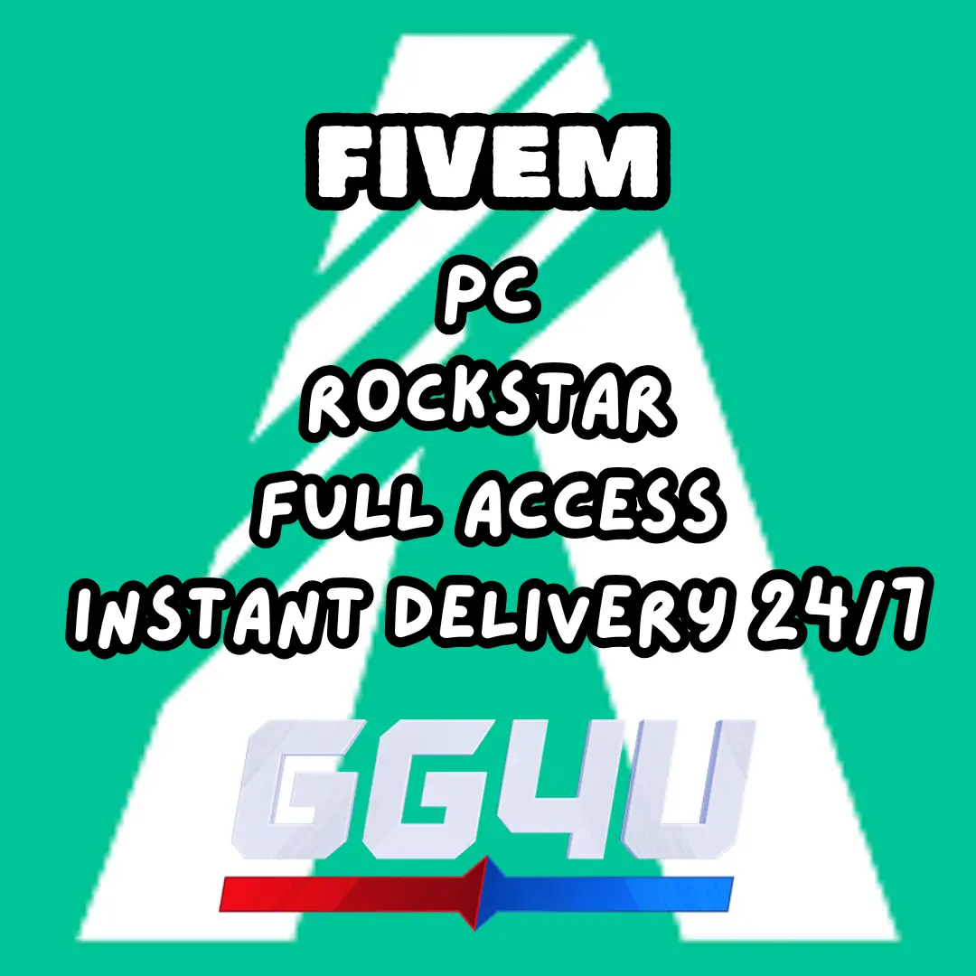 Buy Fivem Rockstar Accounts 🚨 High Quality Fully Linked Instant