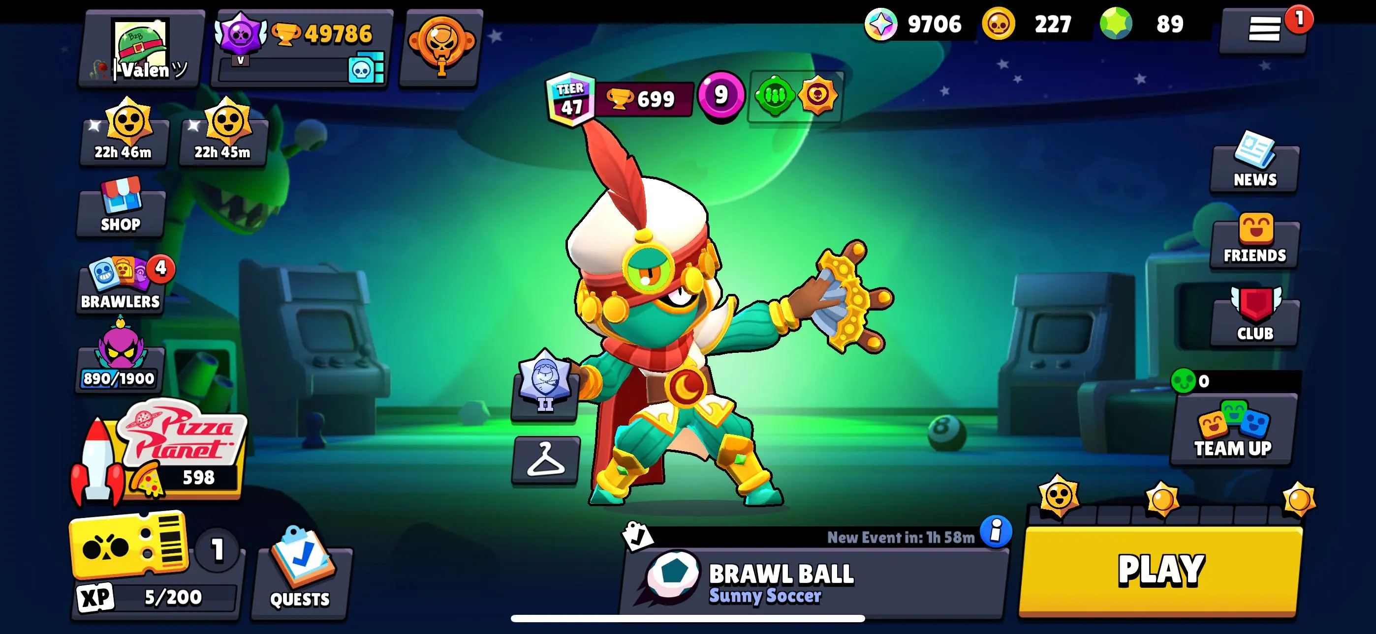 Kaufen Sie Royal Agent Colt 🍼 49786 TROPHY 🔥 79/87 BRAWLERS 🃏 15 MAXED ...