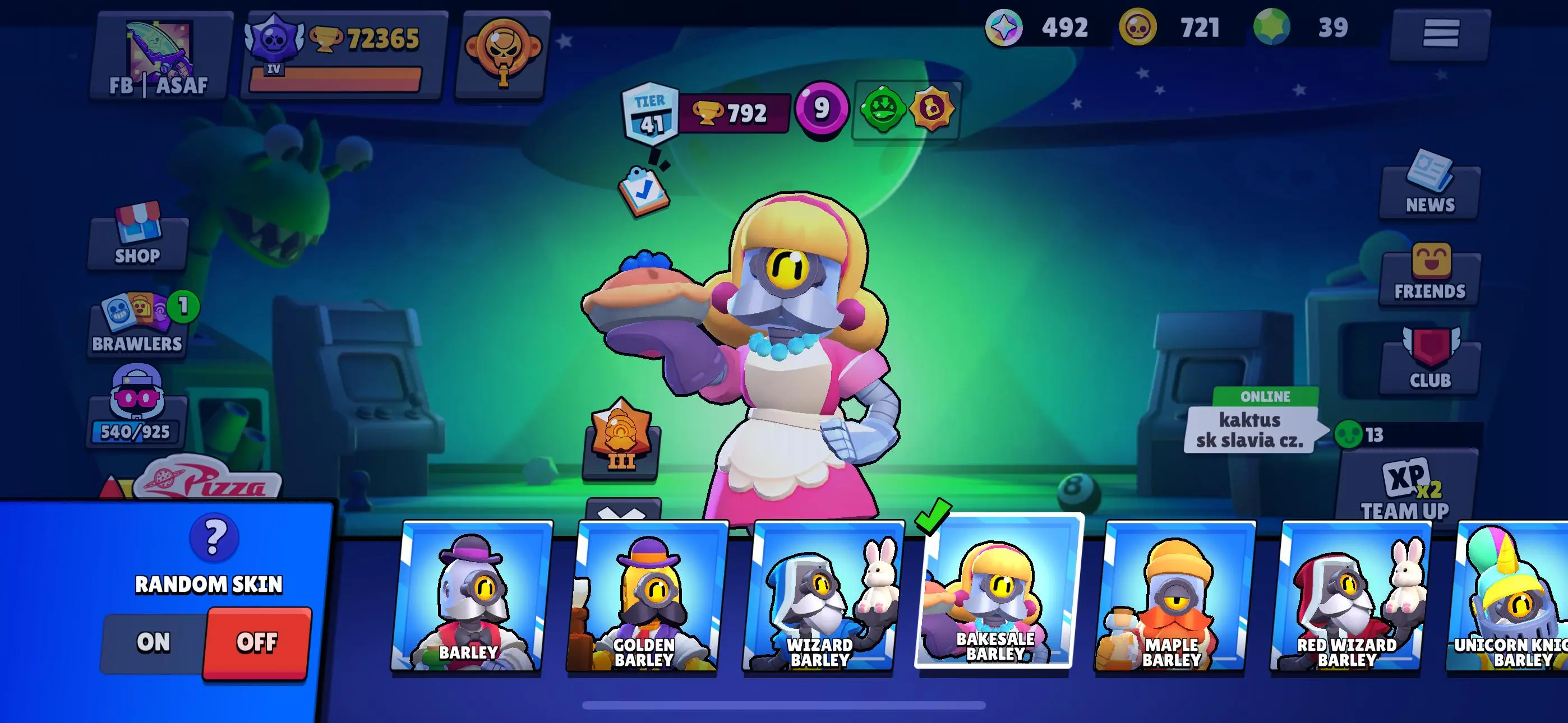 Kaufen Sie LEON & SPIKE 🥒 72365 TROPHY 🔥 87/87 BRAWLERS 🃏 67 MAXED ...