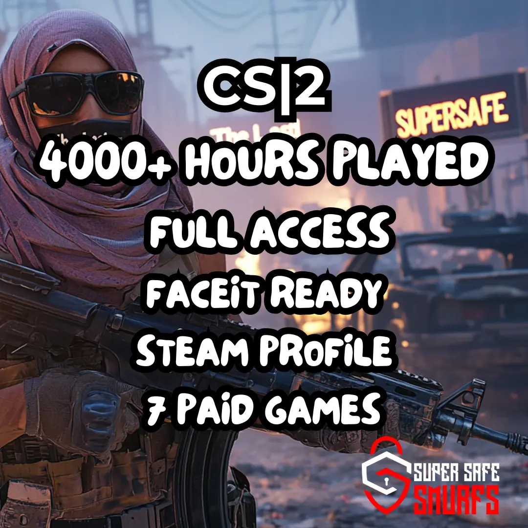 $5.21で🎮 4200+ Hours Steam ⸱ CS2 + 10 Games + 7 Paid Games 🌟 | Play Enabled 🚀 All Details ...