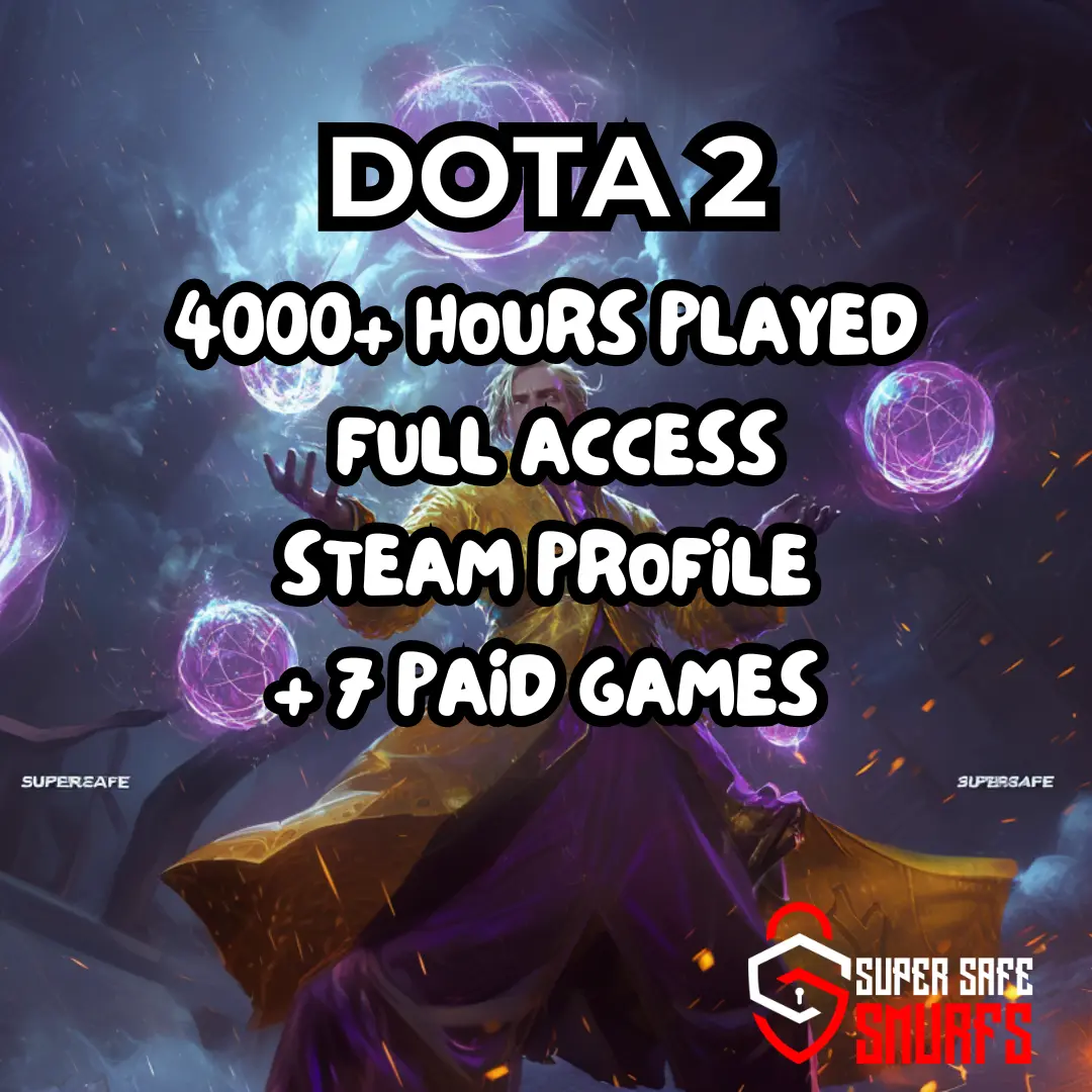 Kaufen Sie 🎮 4055 Hours Steam ⸱ DOTA 2 & 10 Extra Titles (7 Purchased) 🕹️ | Worldwide Access ...