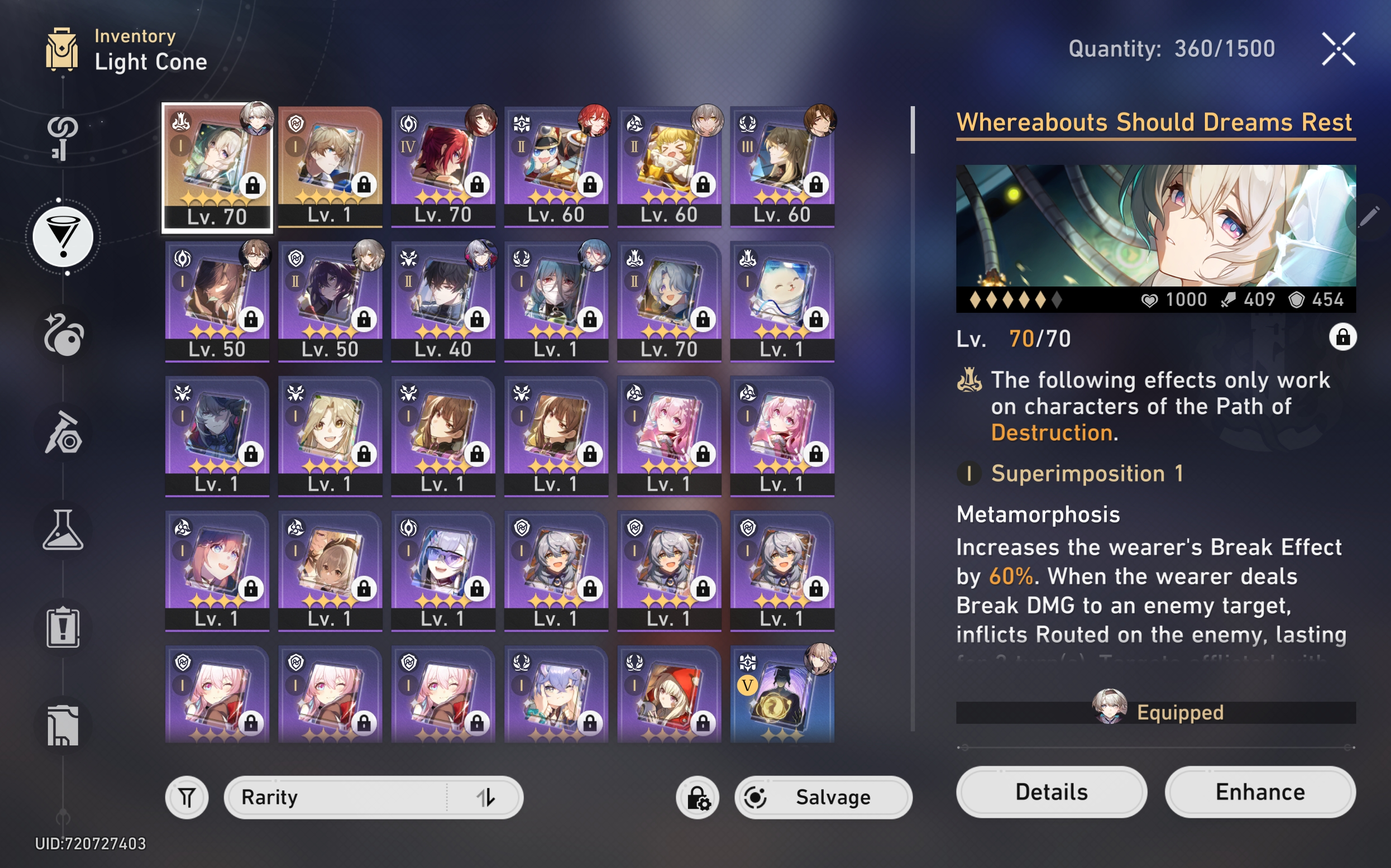 Compre Firefly lc, fugue Aglaea ar57 por $51.80 | Conta HSR