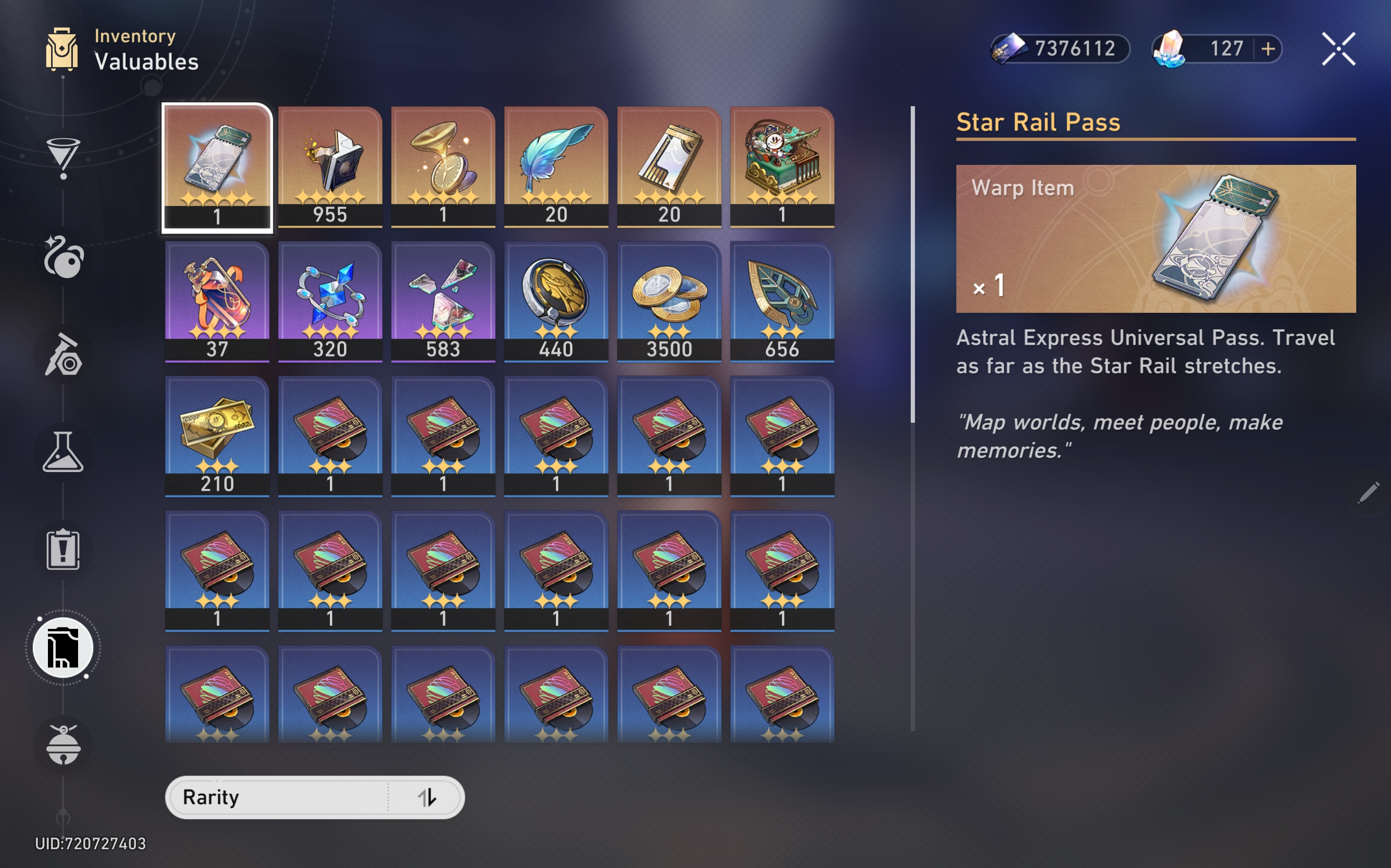 Compre Firefly lc, fugue Aglaea ar57 por $51.80 | Conta HSR