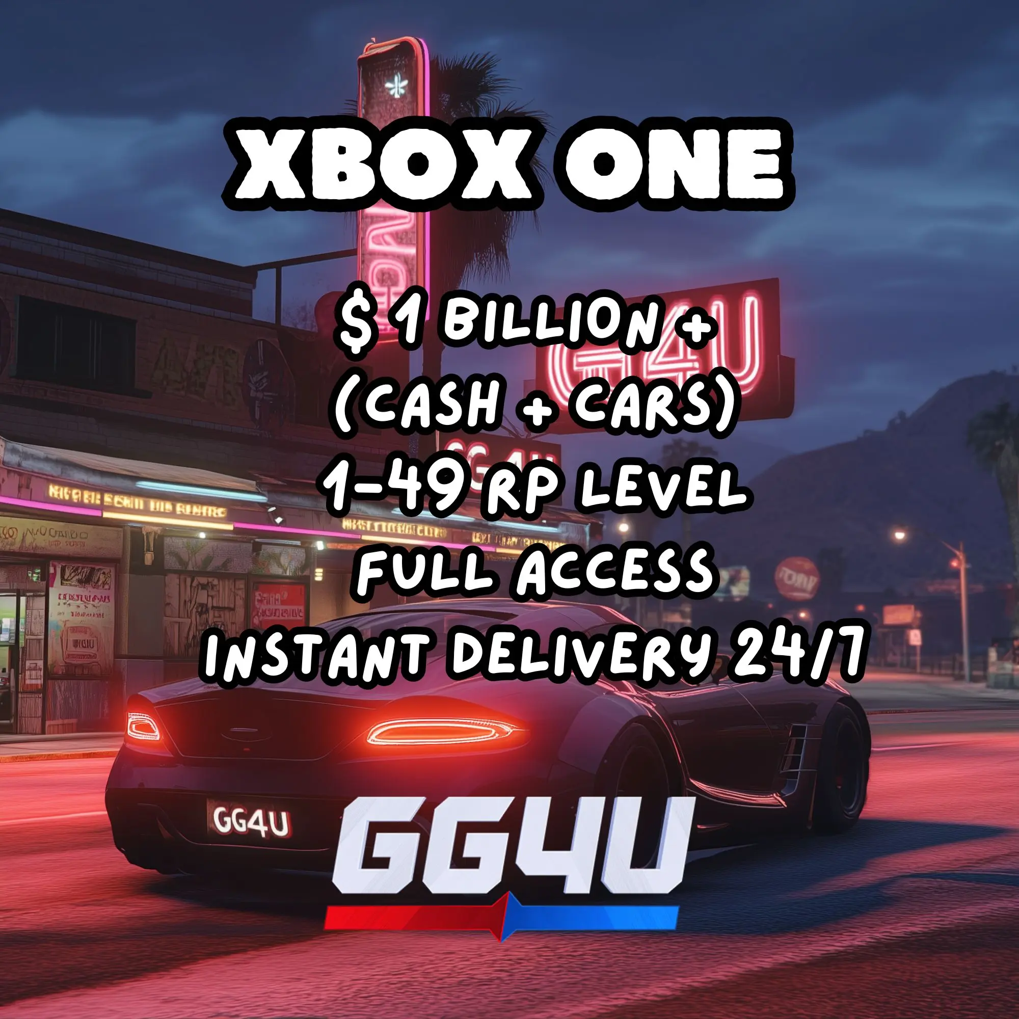 Achetez [XBOX ONE] Modded GTA 5 Account 💸 $1.01 Billion Wealth 💎 Cars 🚜 | RP Rank 1-33 | Fast ...