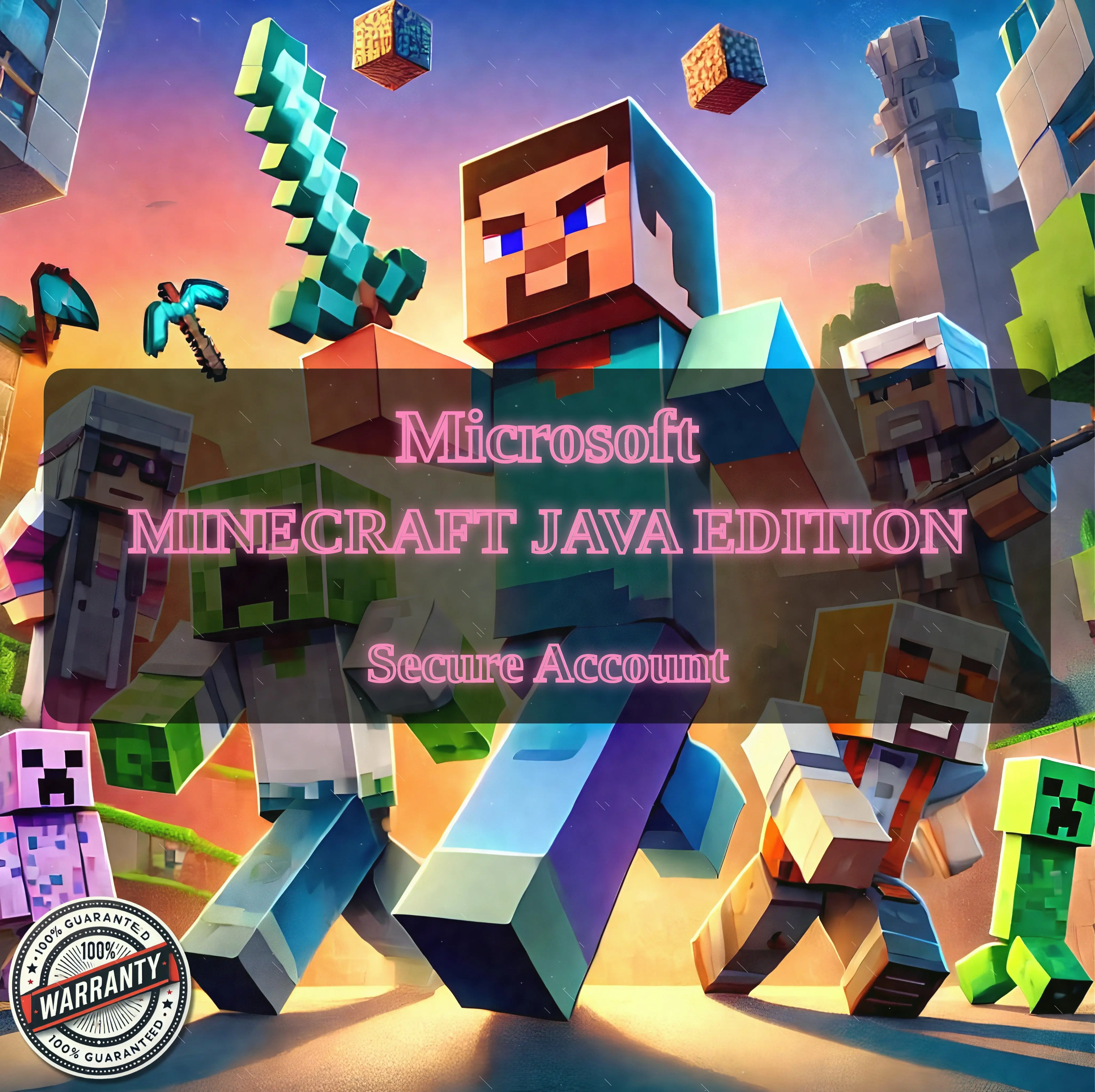 Buy π Microsoft Minecraft Java Edition Bedrock Edition Hypixel No Ban
