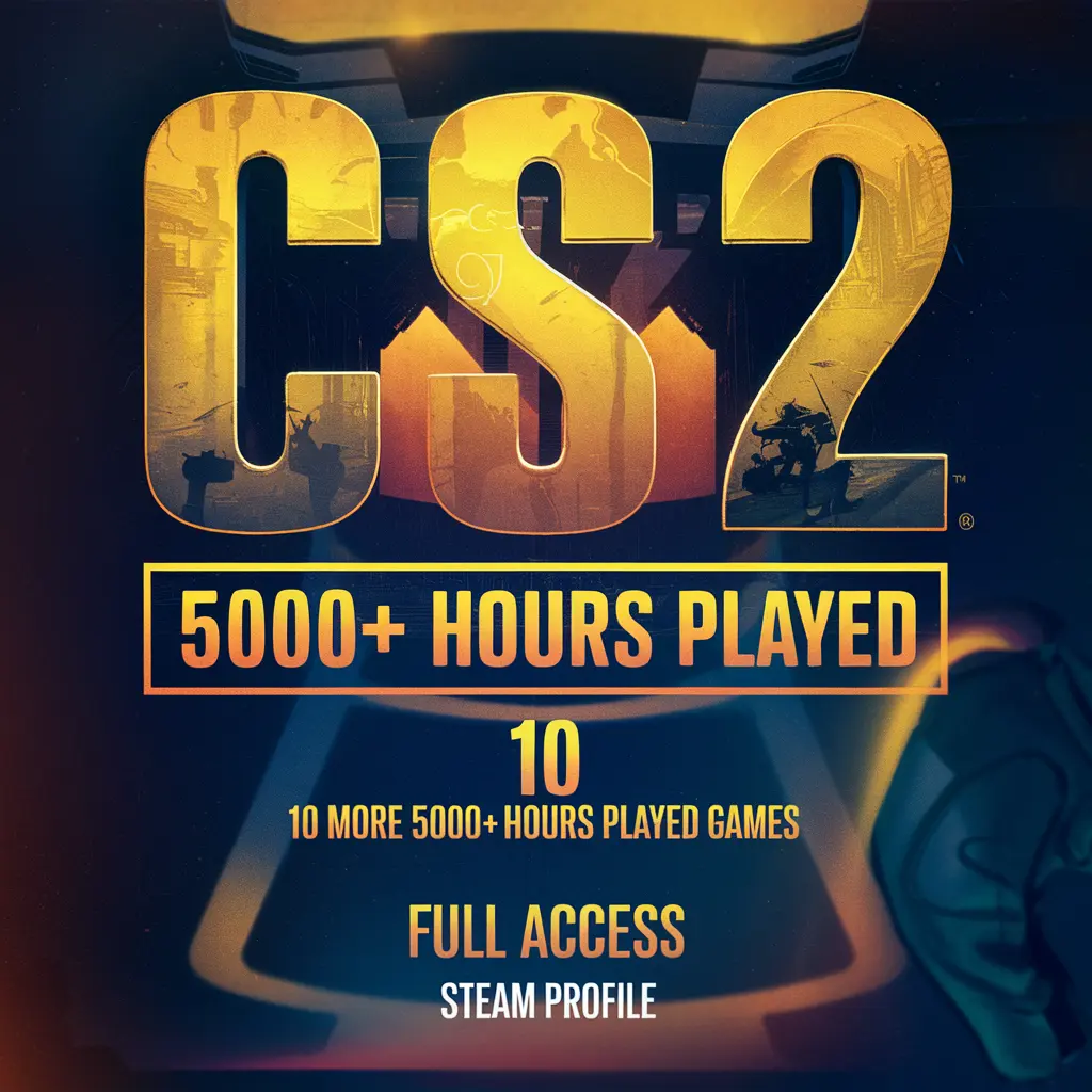 Buy 🎸CS2 ⸱🏅5029 Hours Steam Account (10x +5000 Hours Played Games) ⸱🌎 ...