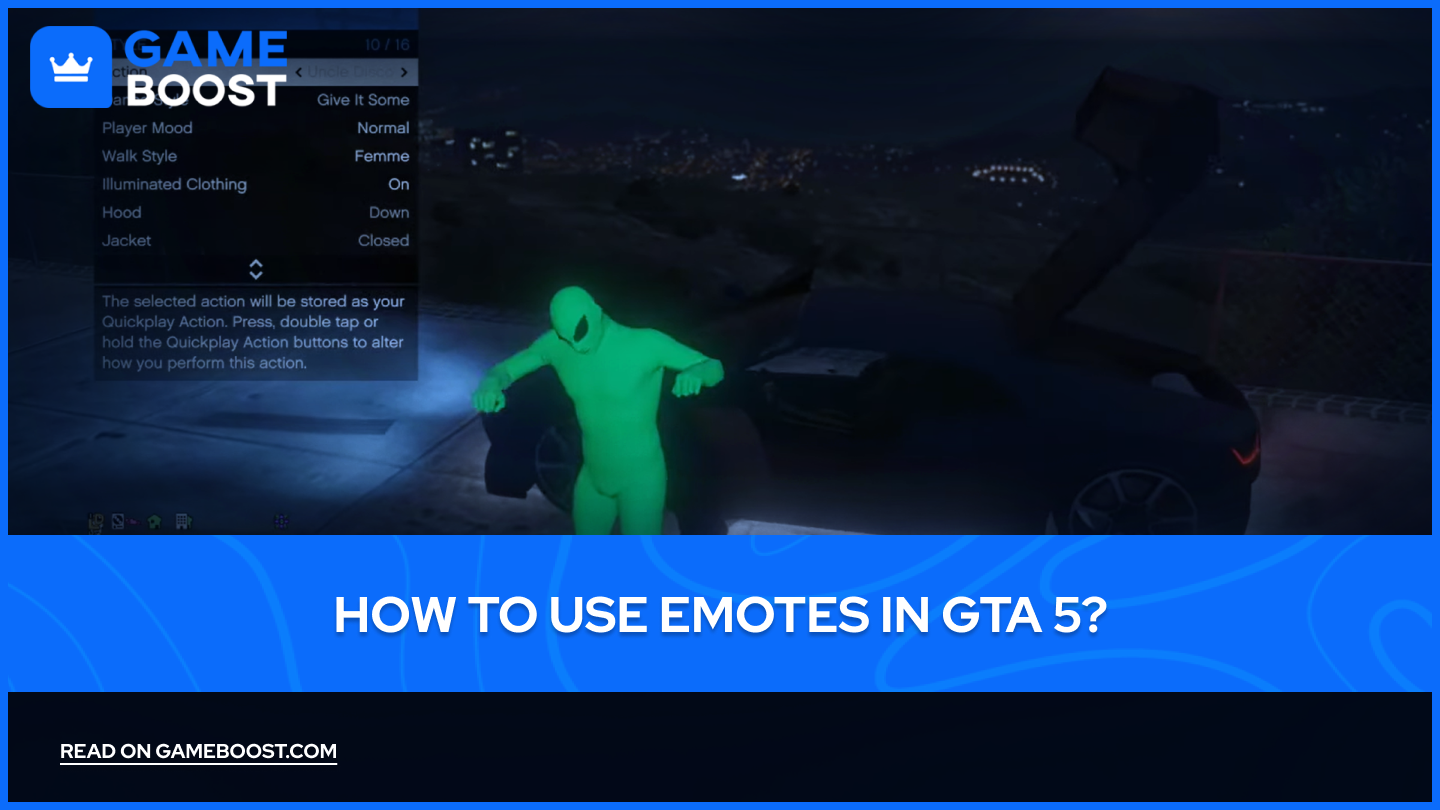 How To Use Emotes In GTA 5?