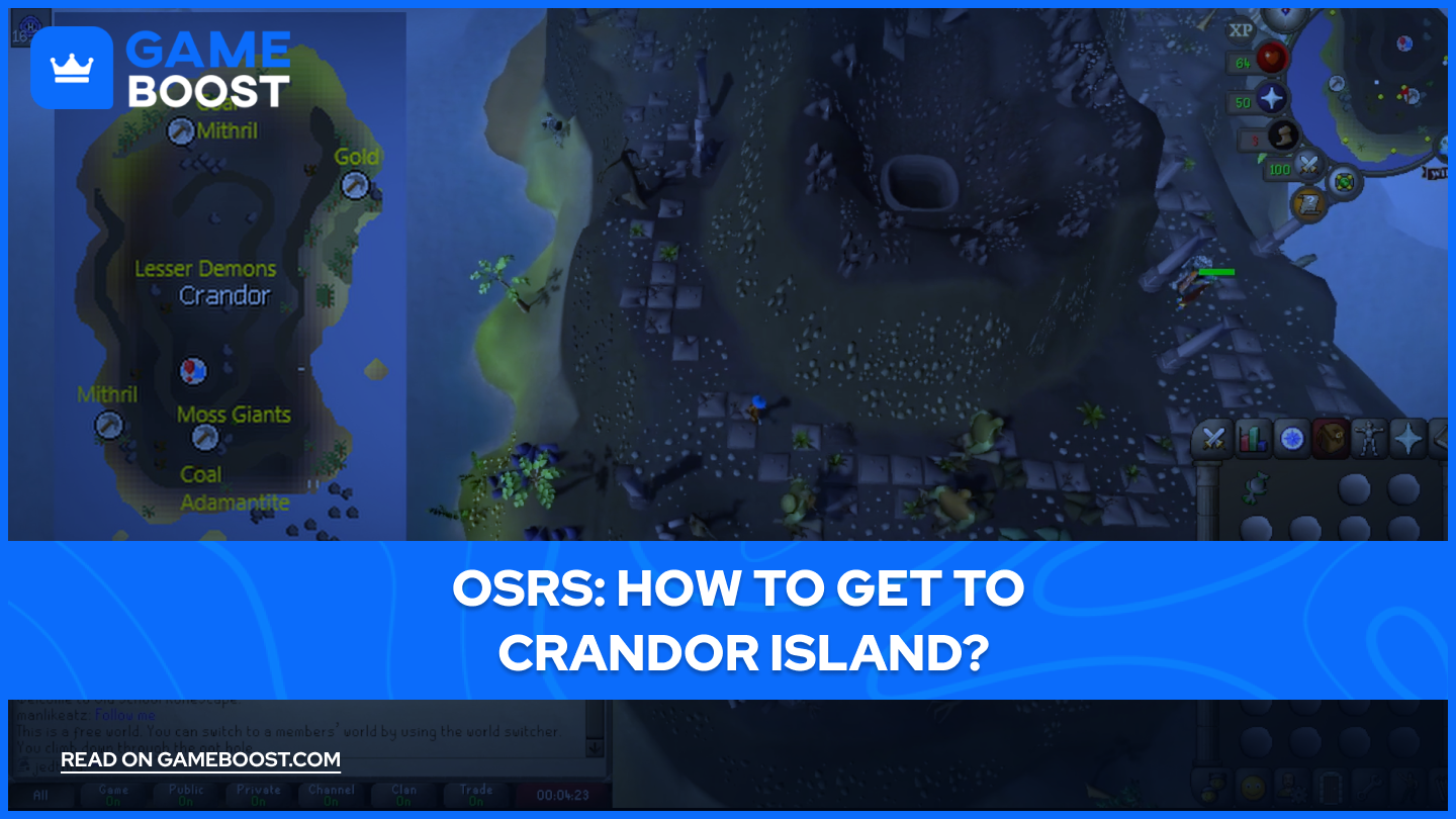 OSRS: How to Get to Crandor Island?