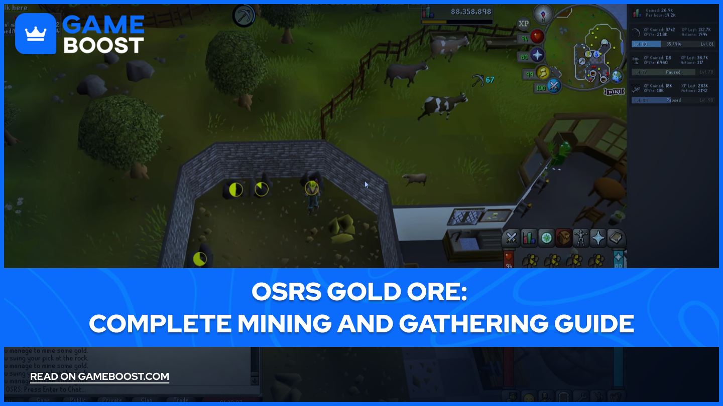 OSRS Gold Ore: Complete Mining and Gathering Guide