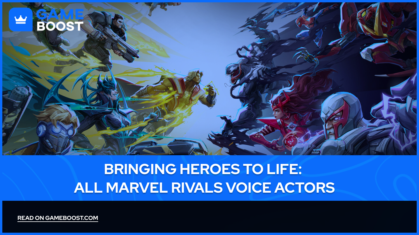 Bringing Heroes to Life: All Marvel Rivals Voice Actors