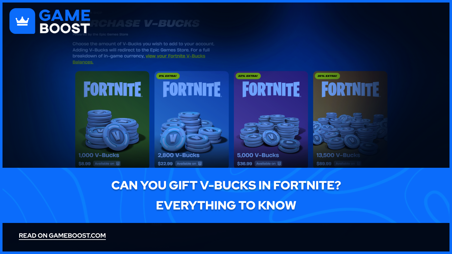 Can You Gift V-Bucks in Fortnite? Everything to Know