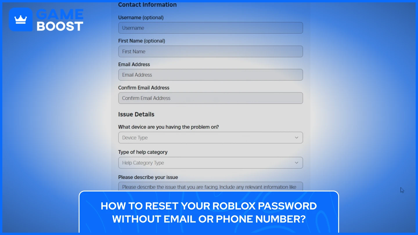 How to Reset and Change Your Roblox Password?