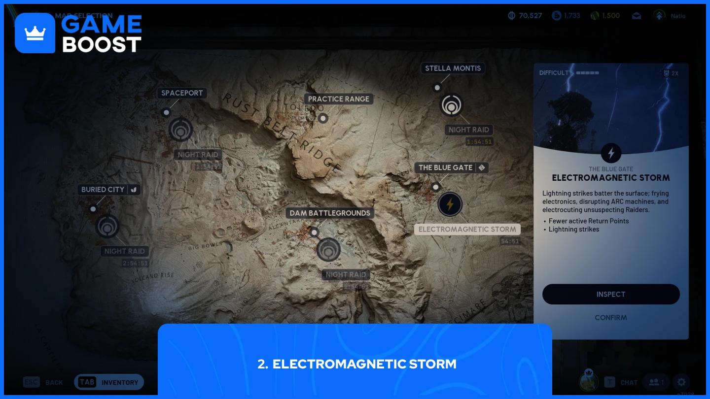 All ARC Raiders Map Conditions