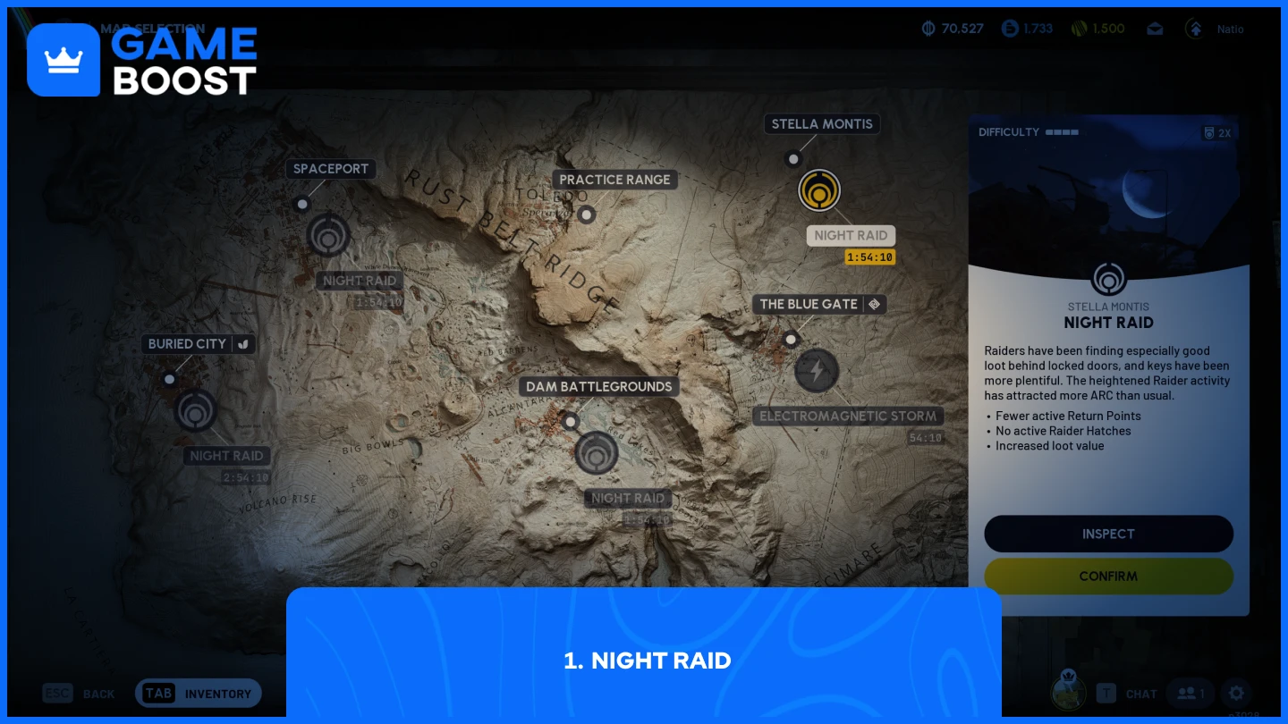 Toutes les conditions des cartes ARC Raiders