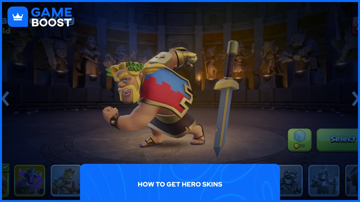 Comment changer de skin de héros dans Clash of Clans