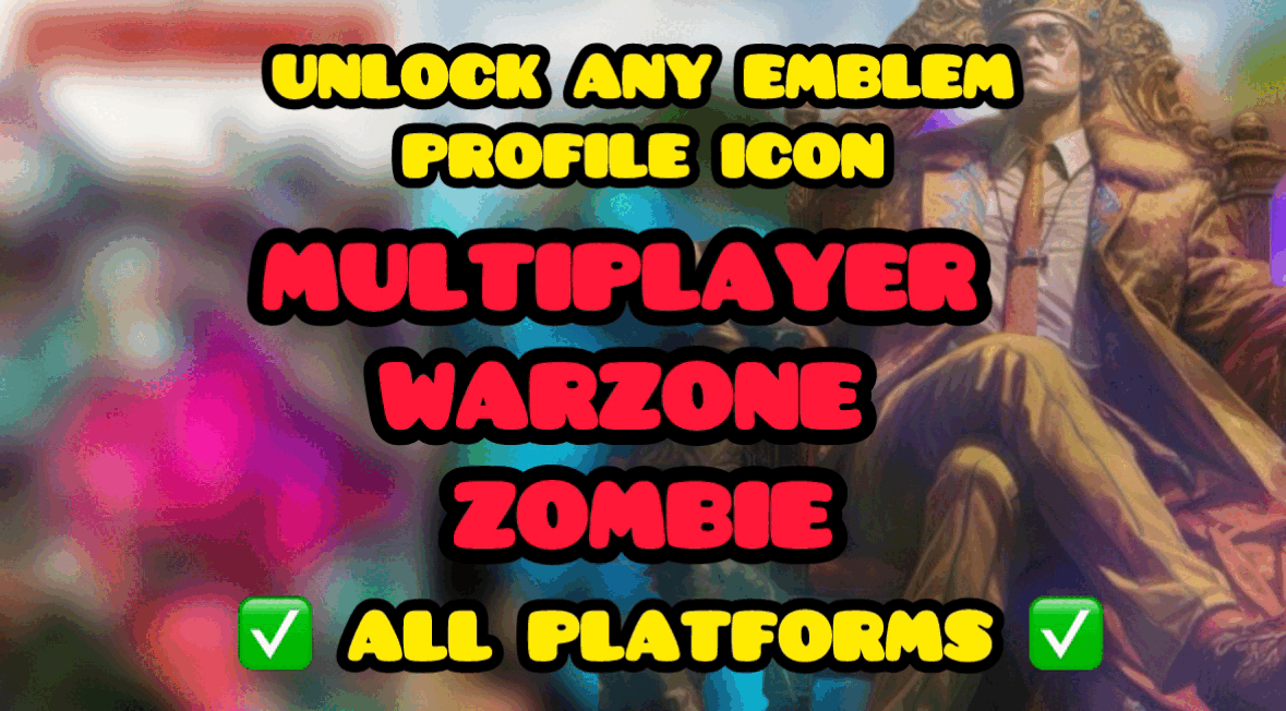 Achetez 📢 Unlock ANY Emblem & Profile Icon in Black Ops 6 (BO6) 🎯 pour ...