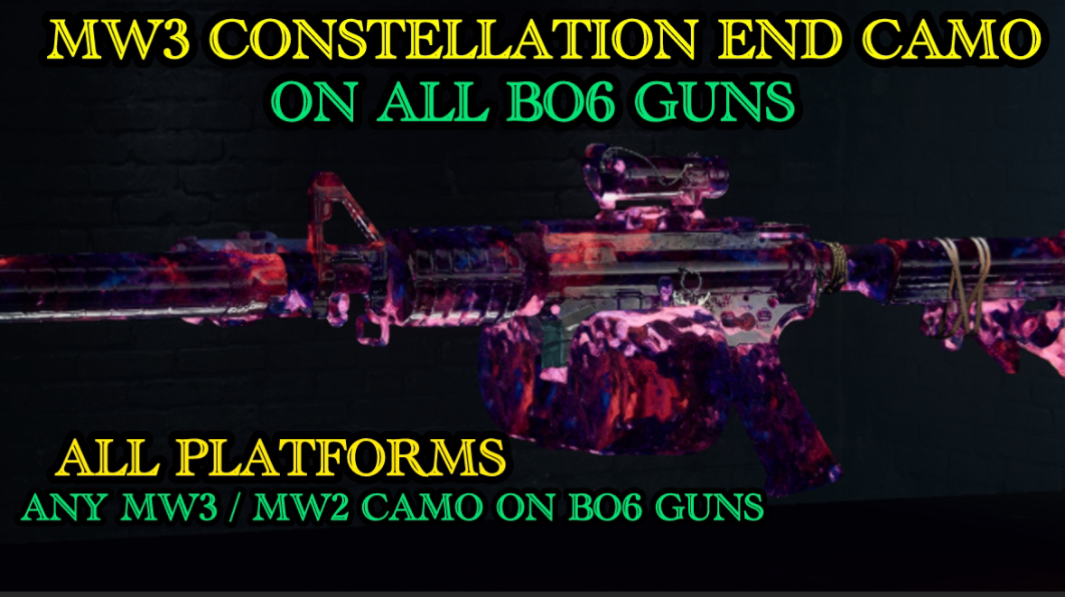 Buy 🔥 Constellation Camo On All BO6 Guns 🔥 Black Ops 6 🔥 for $12.48 ...