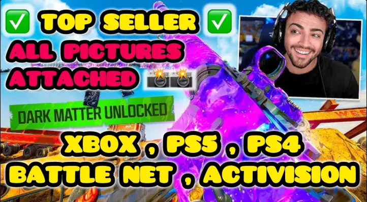 購入 (BO6) Dark Matter Camo Unlock On 33 Guns | Black Ops 6 $34.69 で ...