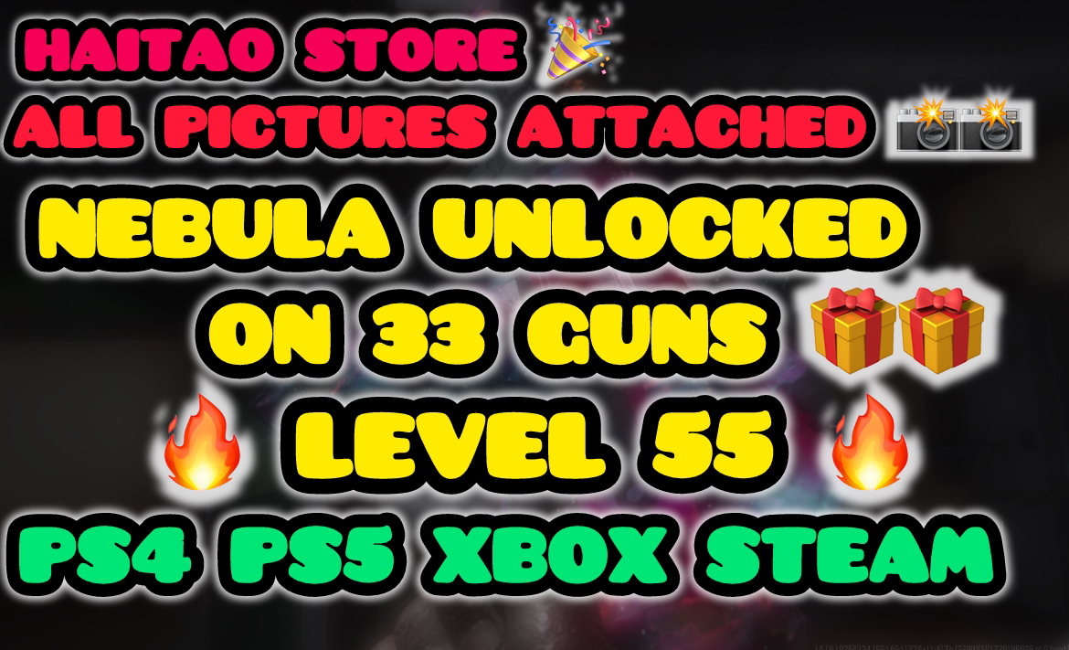Buy (BO6 & WZ 4) Nebula Camo Unlock On 33 Guns | Black Ops 6 for $34.82 ...